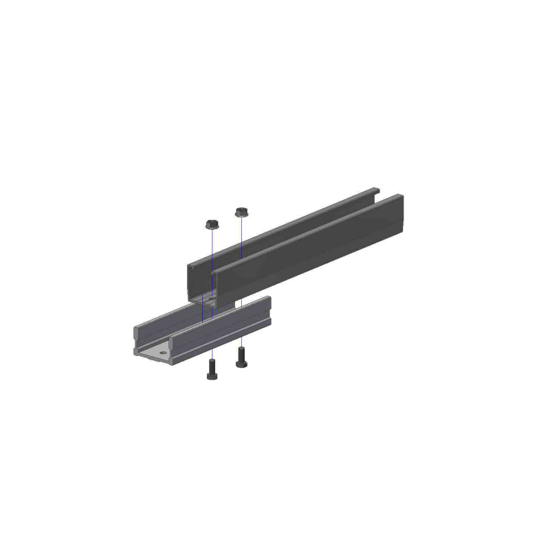VDV Extension Piece Solar Ramp – 1065-1100Mm | CCL Solar B.V.
