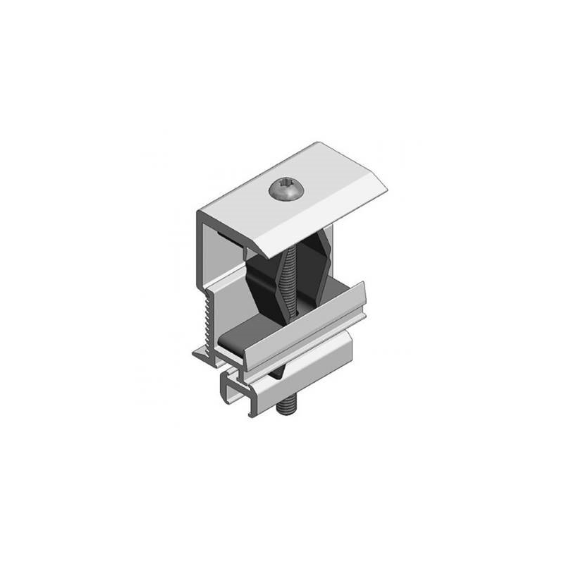 Van Der Valk | Alu End Clamp 28-50Mm | CCL Solar B.V.