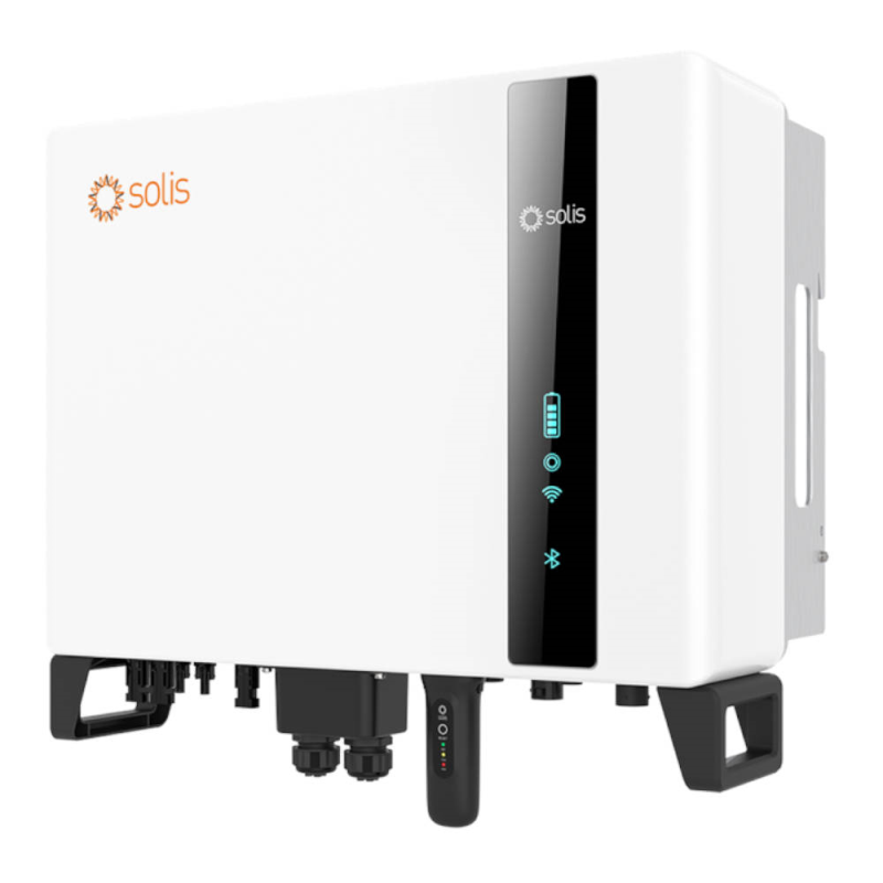 Solis S6 5Kw 3 Phase Hybrid Inverter With DC - 2 MPPT For HV Batteries ...