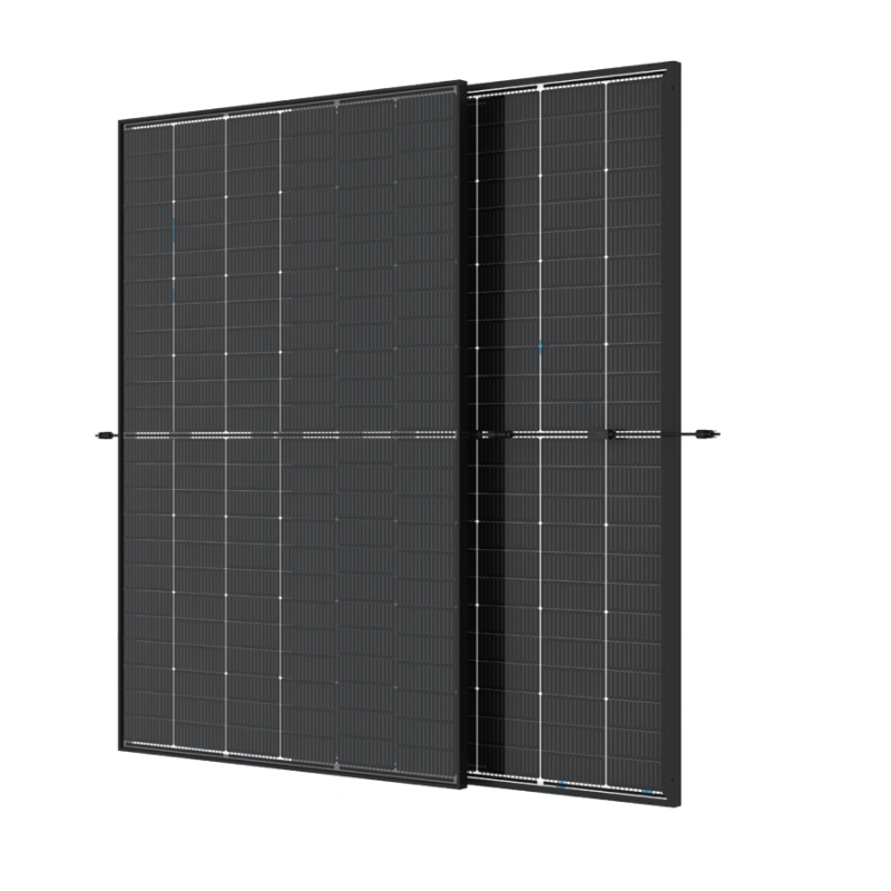 Trina Solar 425W N-Type Dual Glass Transparent Mono Bifacial Solar ...